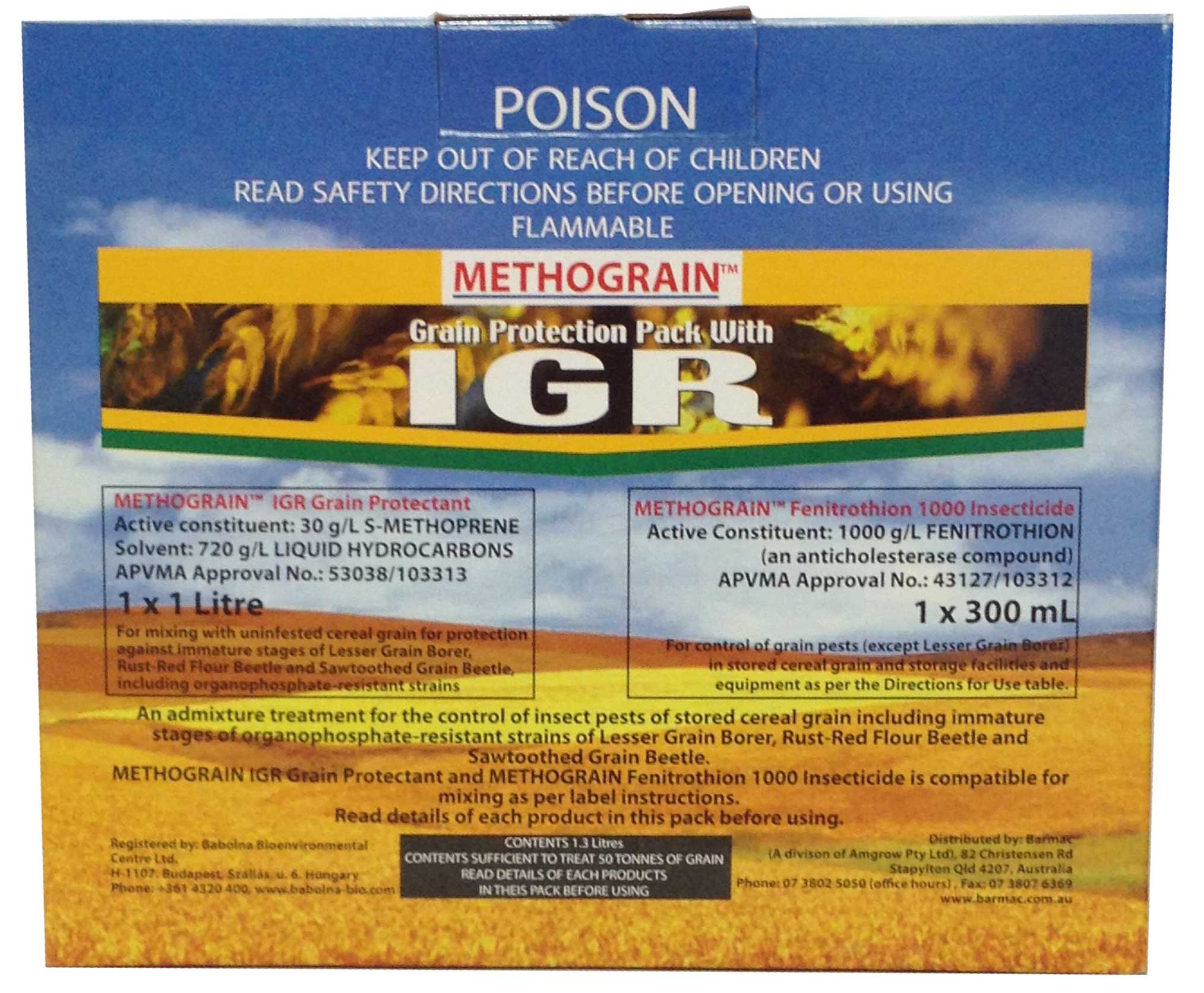 Methgrain Kit - Barmac Pty Ltd