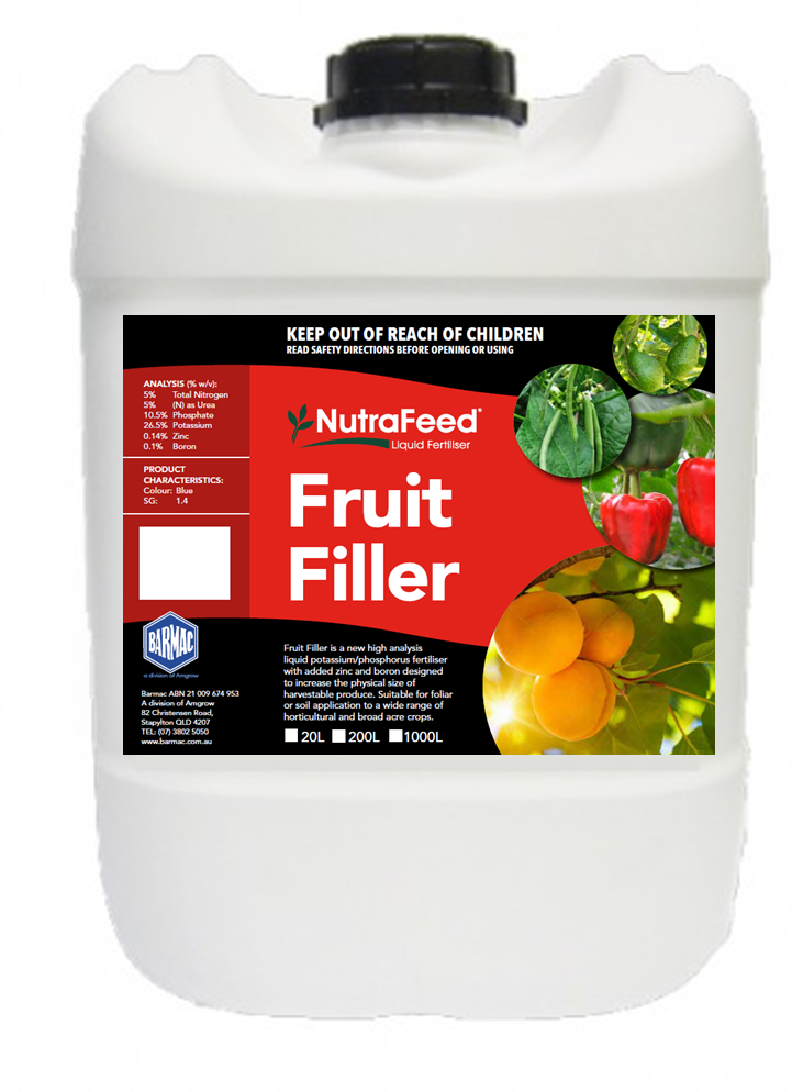 Nutrafeed Liquid Fruit Filler - Barmac Pty Ltd