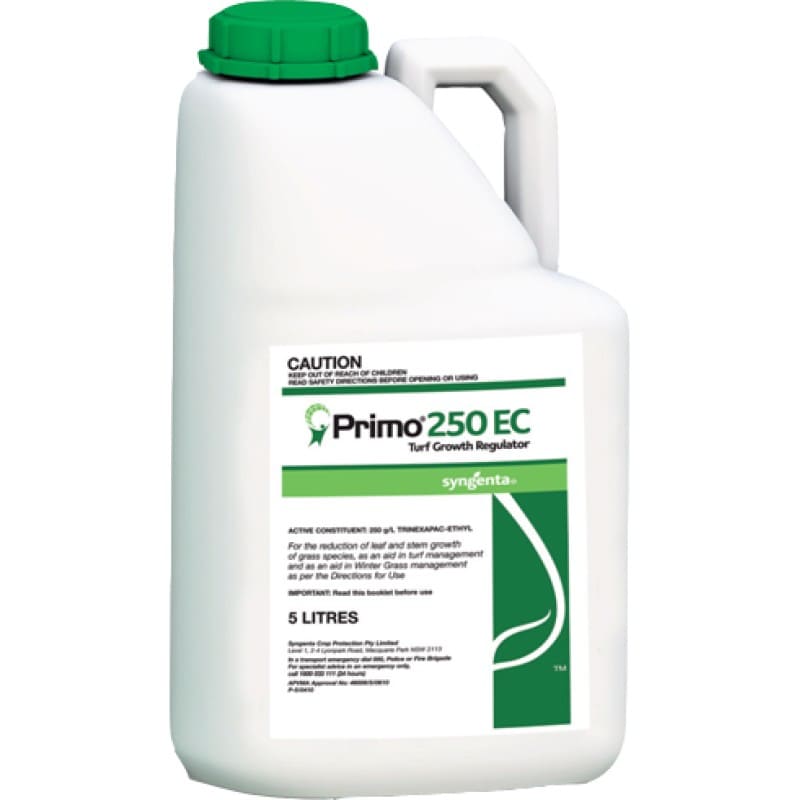 Primo 250 EC Turf Growth Regulator - Barmac Pty Ltd